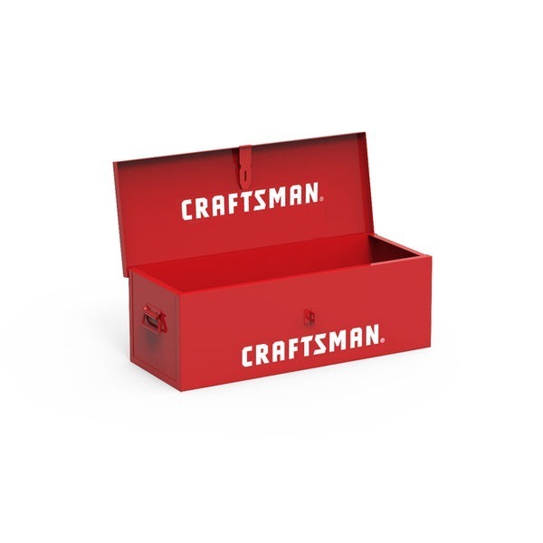 30 in. Craftsman Utility Box in Red - Snap-ontoolbox